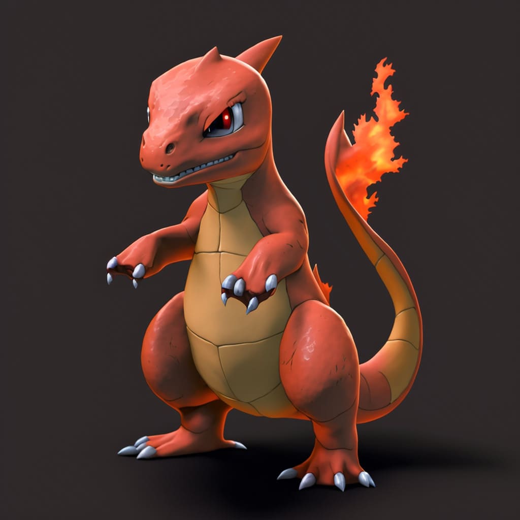 +30 Red Pokemon Explained ( 3D Images ) - Eggradients.com