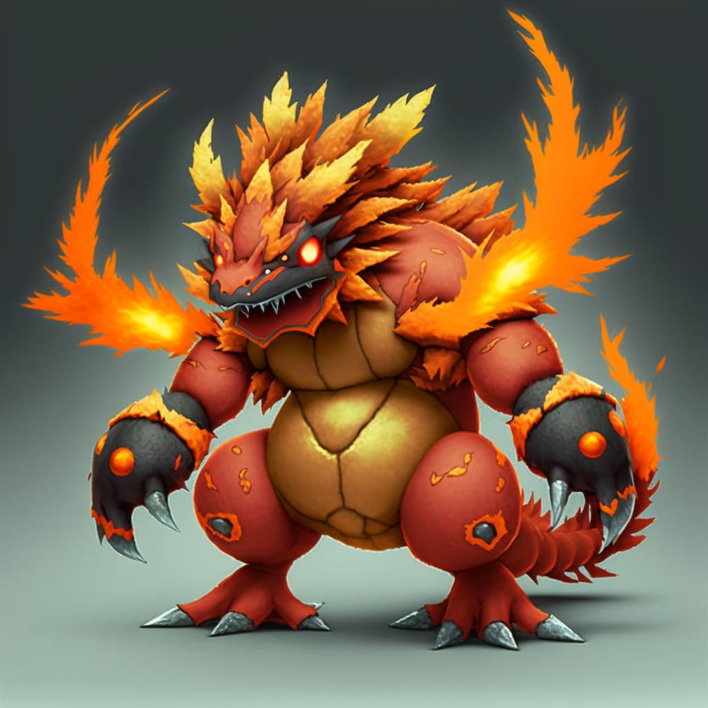 +30 Red Pokemon Explained ( 3D Images ) - Eggradients.com