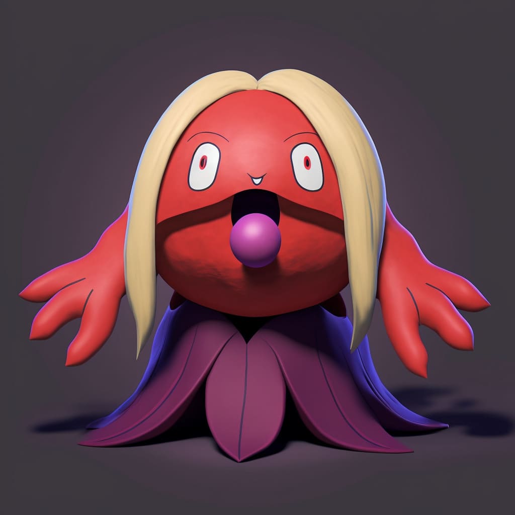 +30 Red Pokemon Explained ( 3D Images ) - Eggradients.com