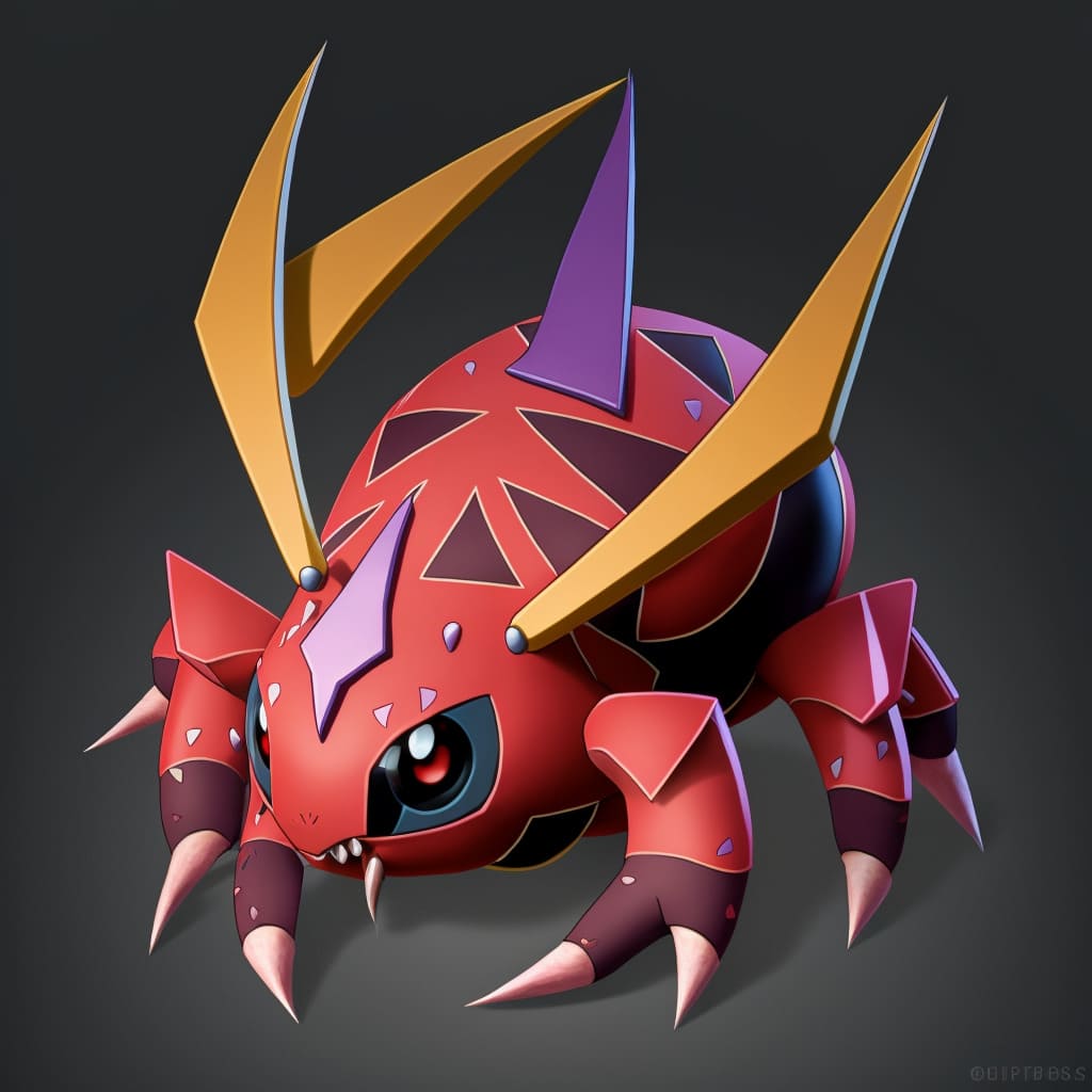+30 Red Pokemon Explained ( 3D Images ) - Eggradients.com