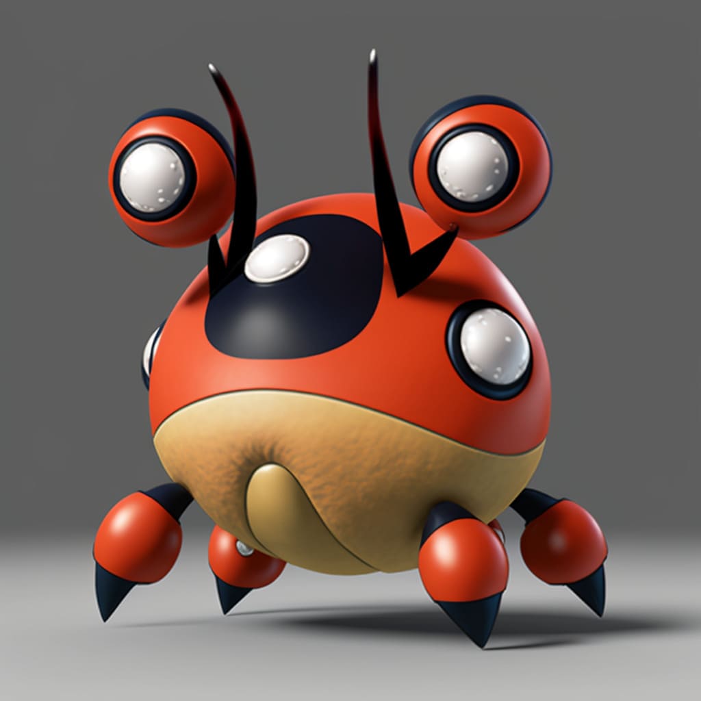 +30 Red Pokemon Explained ( 3D Images ) - Eggradients.com