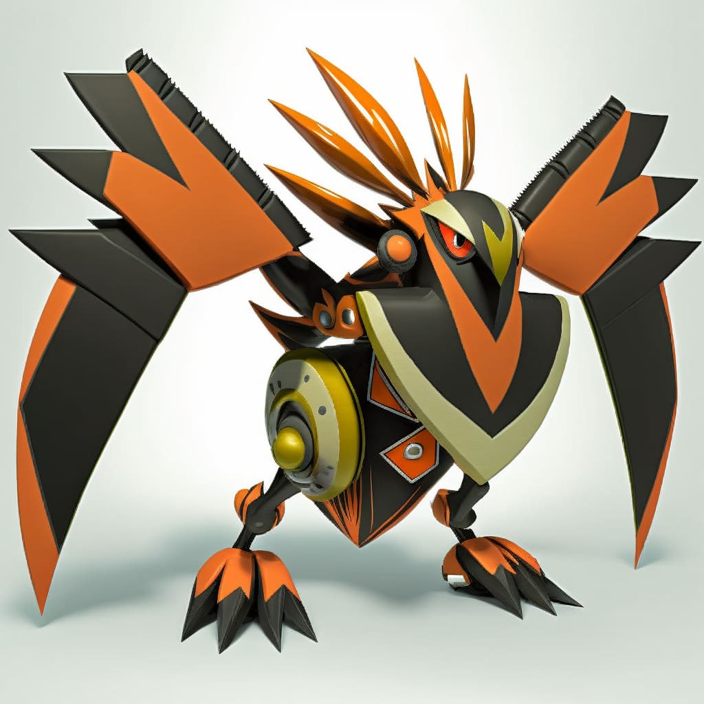 +20 Orange Pokemon Explained (3D Images) - Eggradients.com