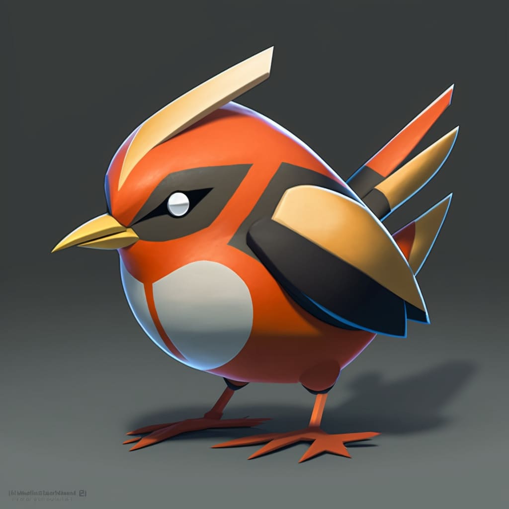 +20 Orange Pokemon Explained (3D Images) - Eggradients.com