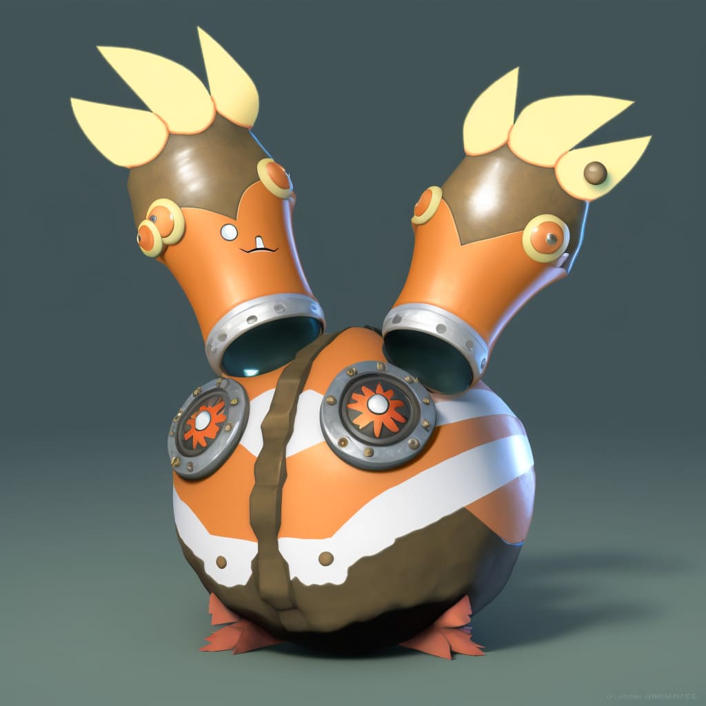 +20 Orange Pokemon Explained (3D Images) - Eggradients.com