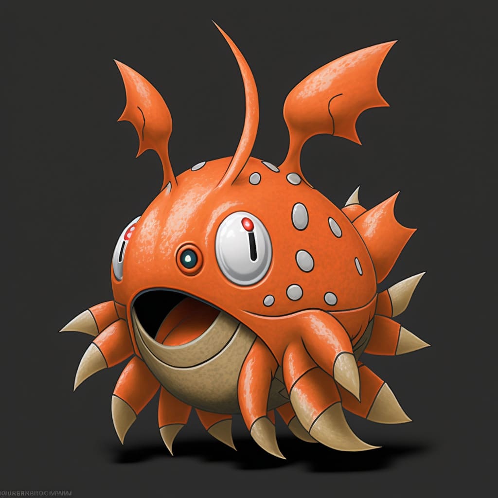 +20 Orange Pokemon Explained (3D Images) - Eggradients.com