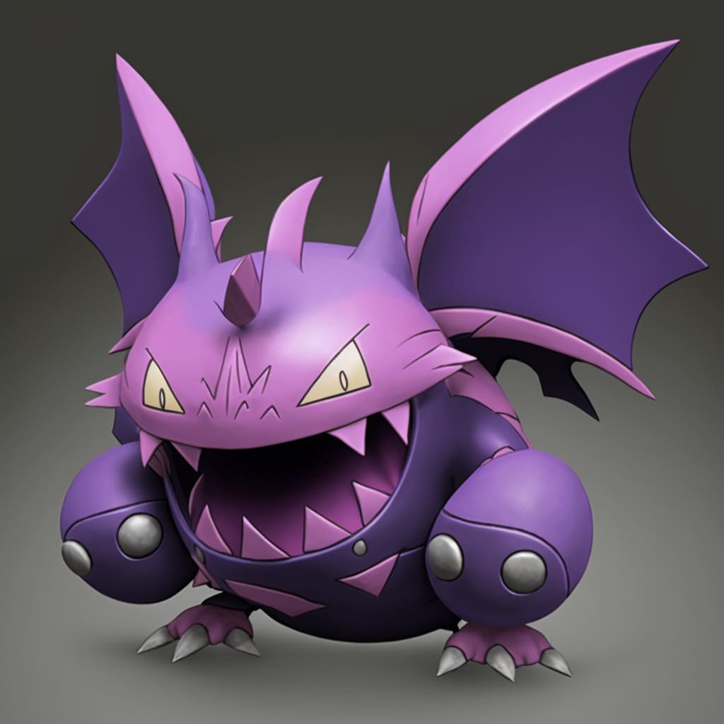 +20 Purple Pokemon Explained (3D Images) - Eggradients.com