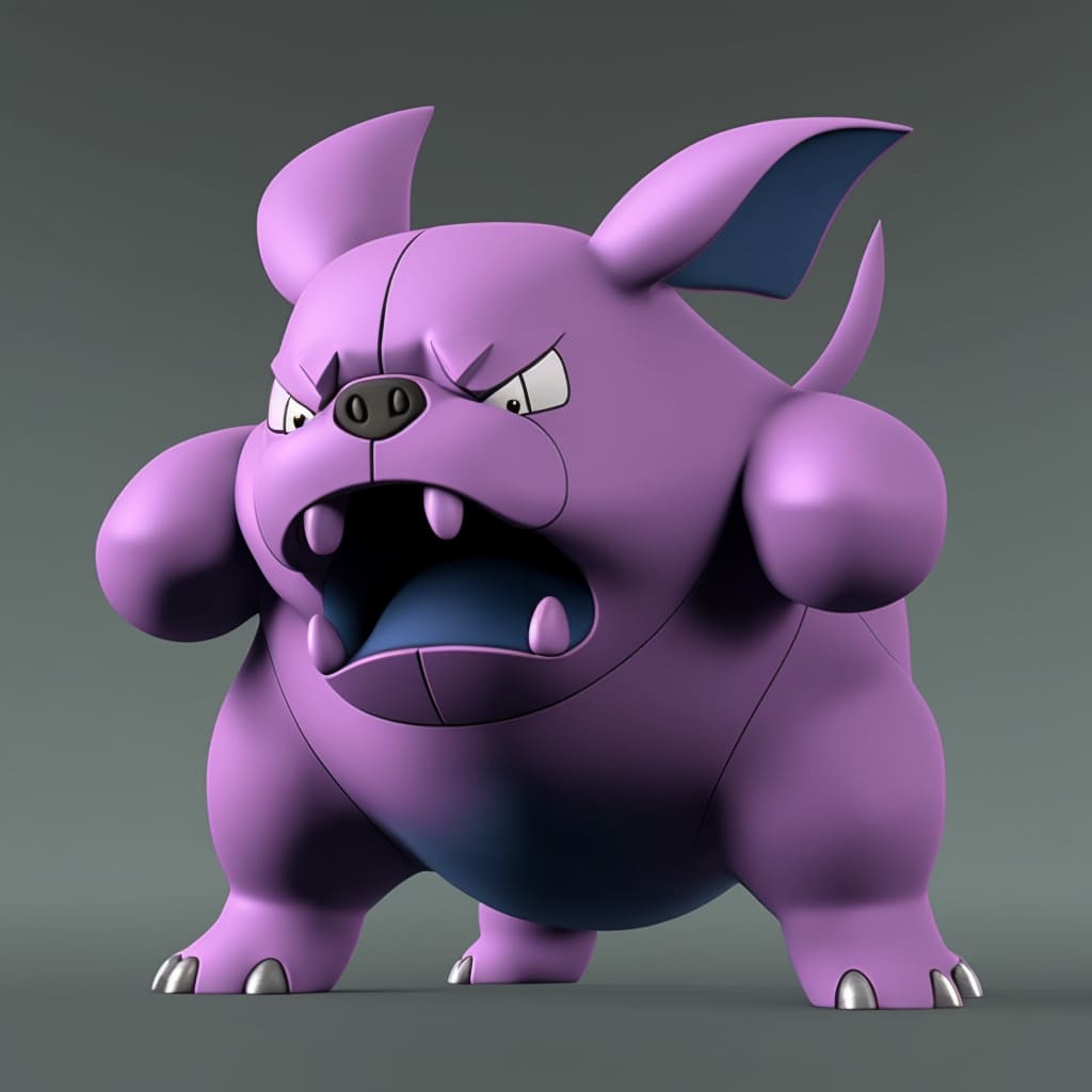 +20 Purple Pokemon Explained (3D Images) - Eggradients.com