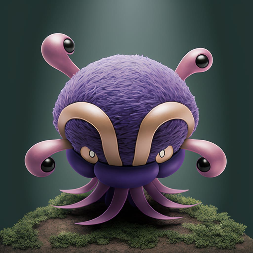 +20 Purple Pokemon Explained (3D Images) - Eggradients.com