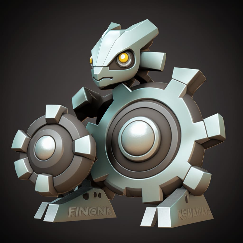 +20 Grey Pokemon Explained (3D Images) - Eggradients.com