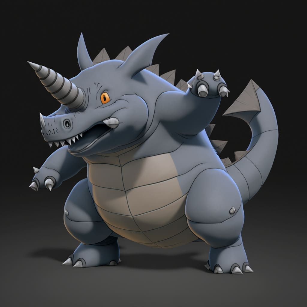 +20 Grey Pokemon Explained (3D Images) - Eggradients.com