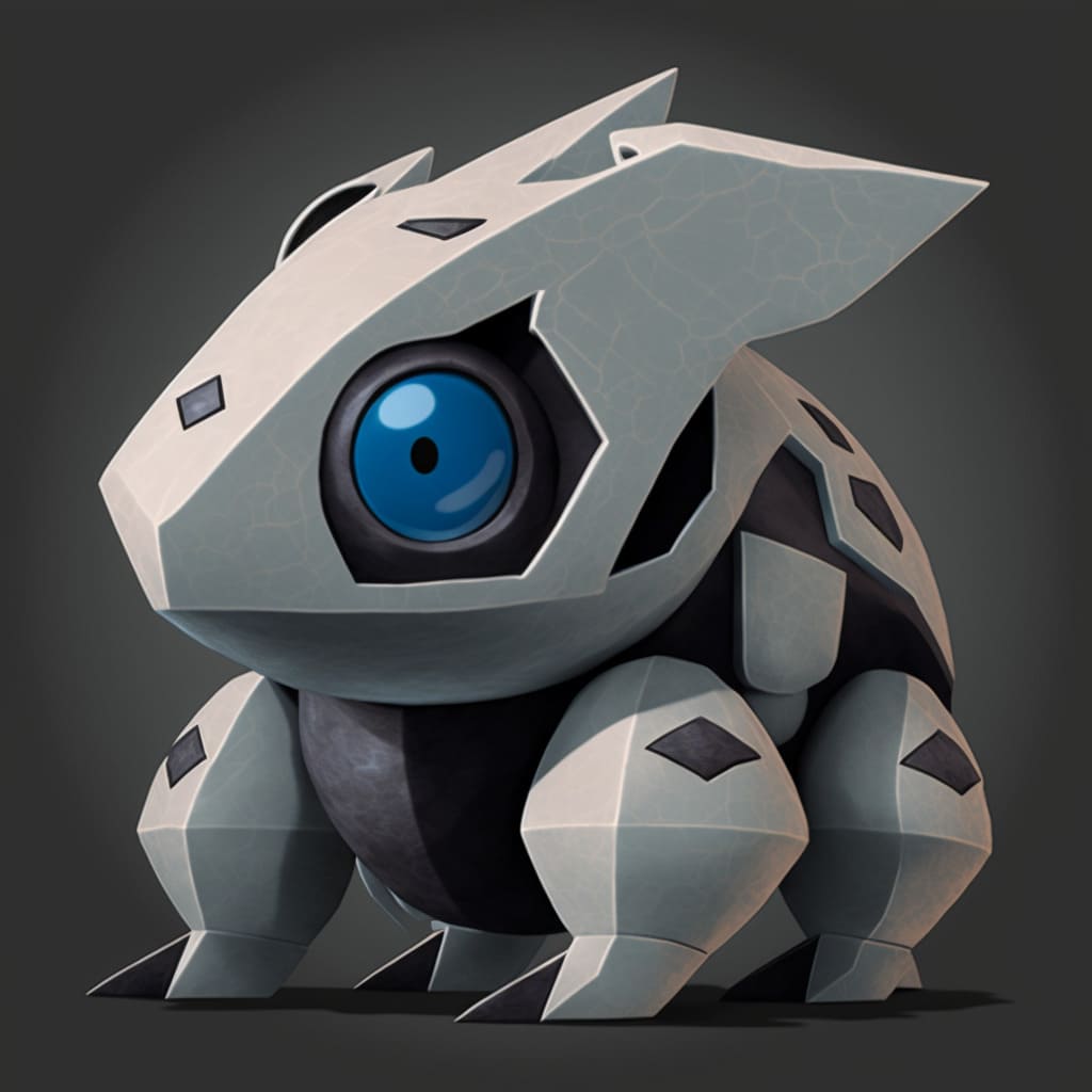 +20 Grey Pokemon Explained (3D Images) - Eggradients.com