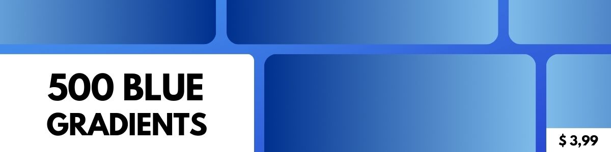 Blue Gradient: +90 Background Gradient Colors with CSS