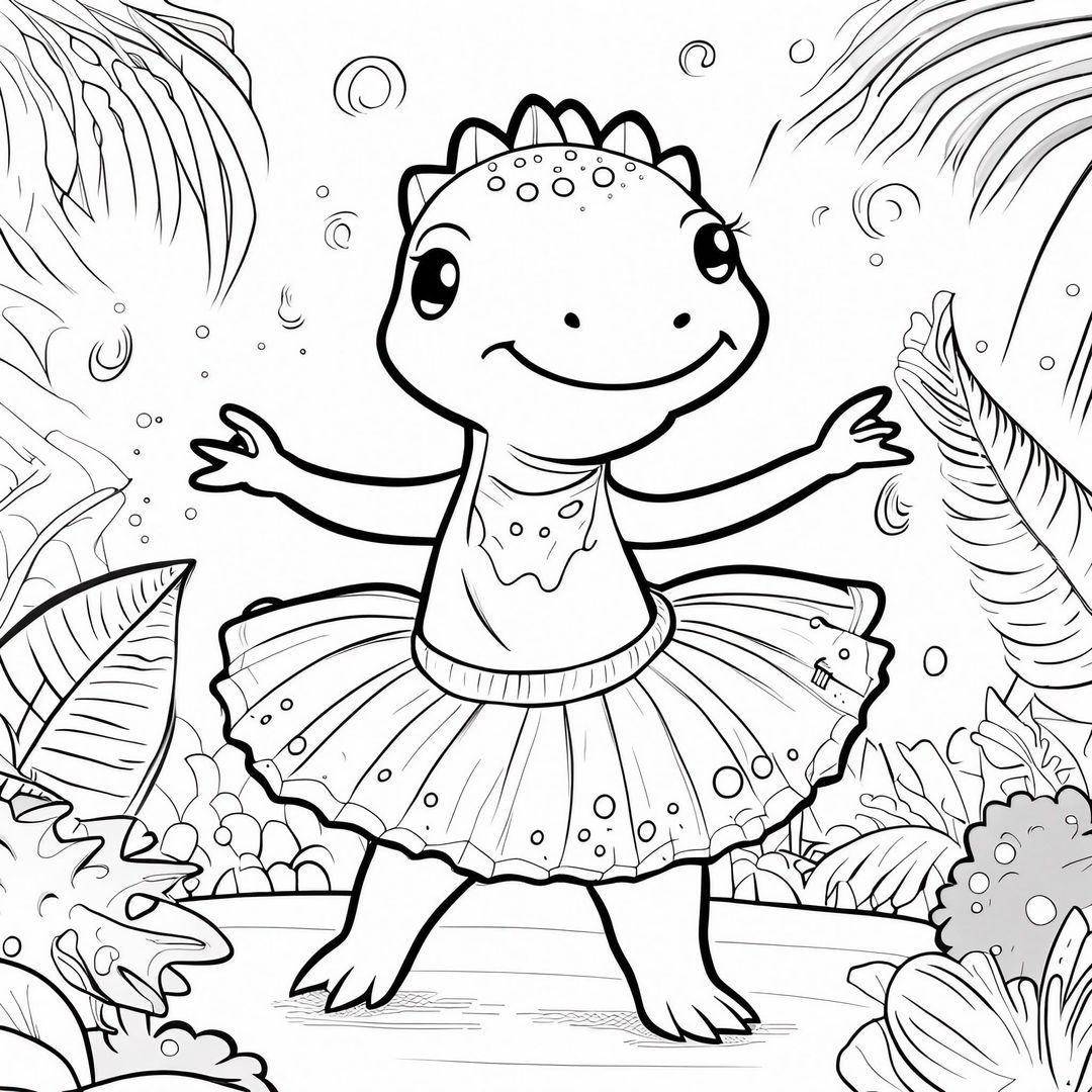 +50 Printable Dinosaur Coloring Pages: Discover Kawaii Dinosaurs ...