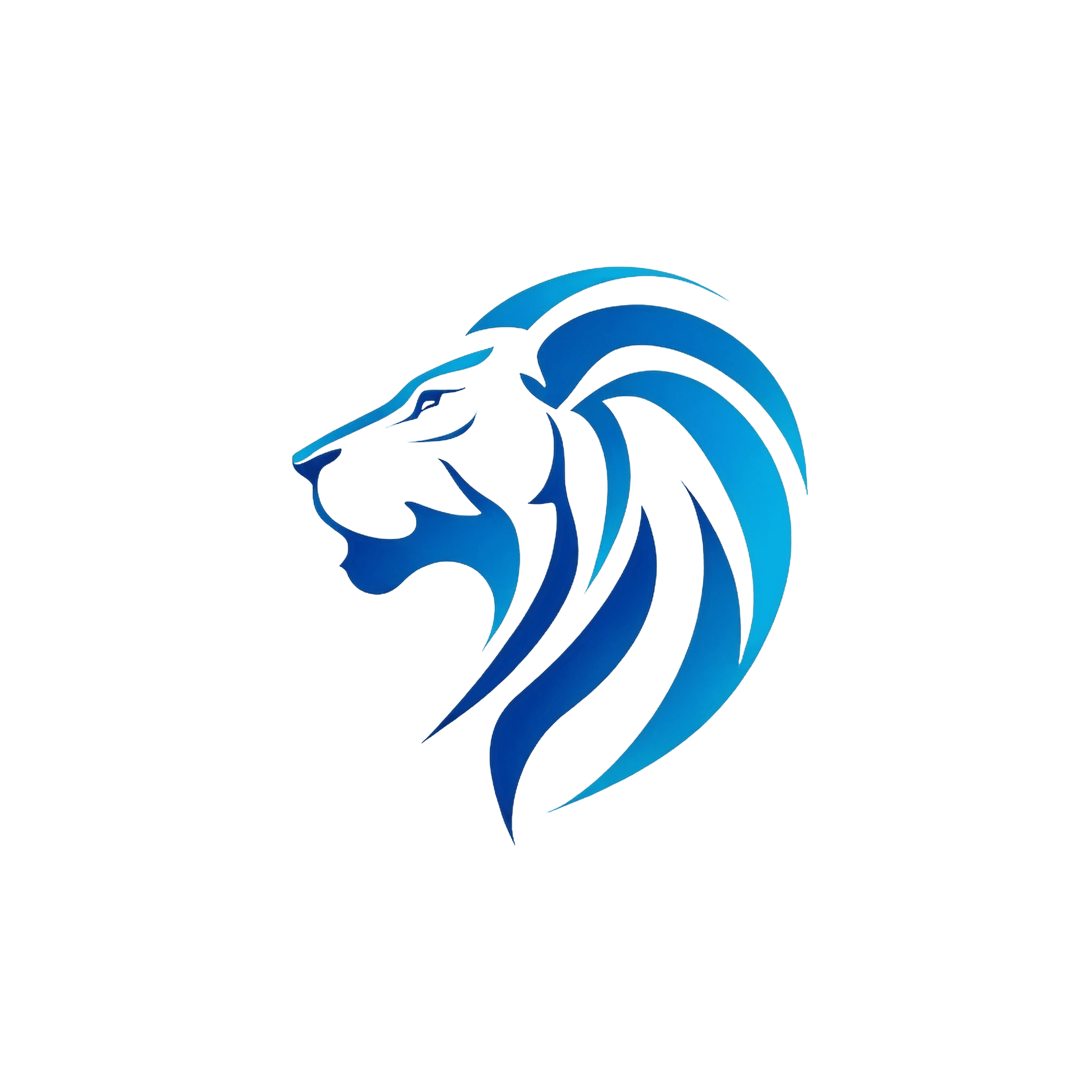 Blue Lion Logo Png