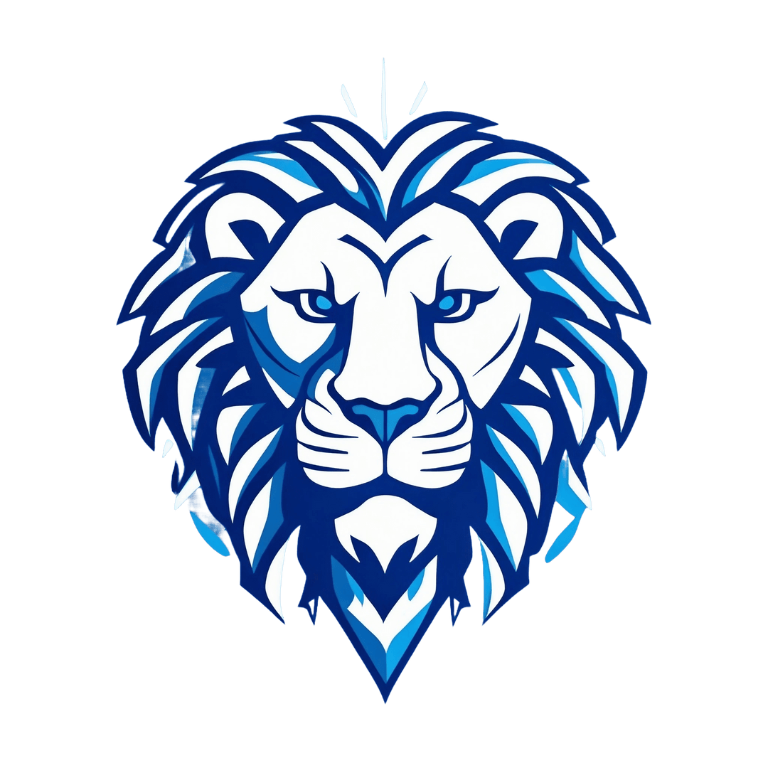 +50 Blue Lion Logo: Free to Use and Transparent Background ...