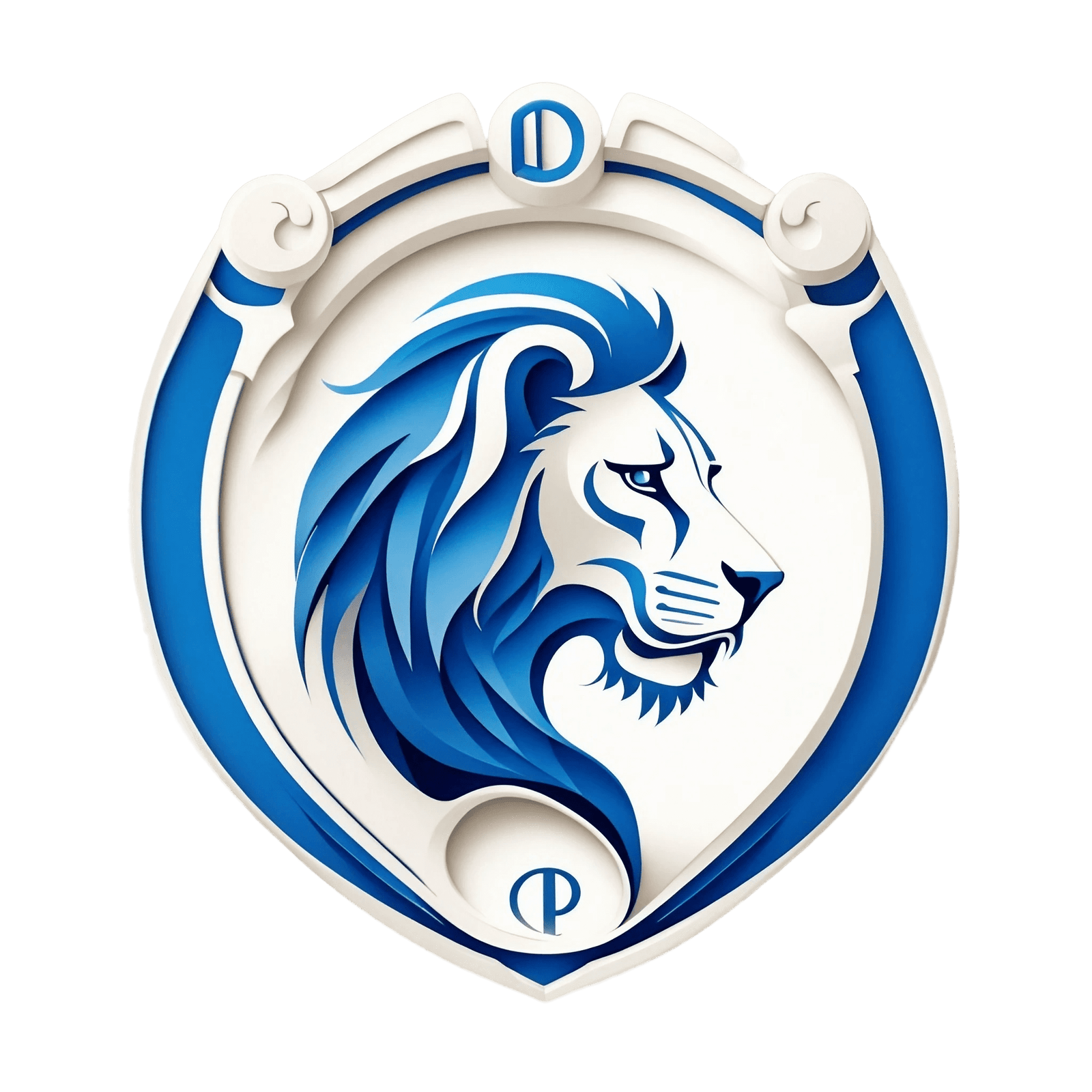 +50 Blue Lion Logo: Free to Use and Transparent Background - Eggradients.com