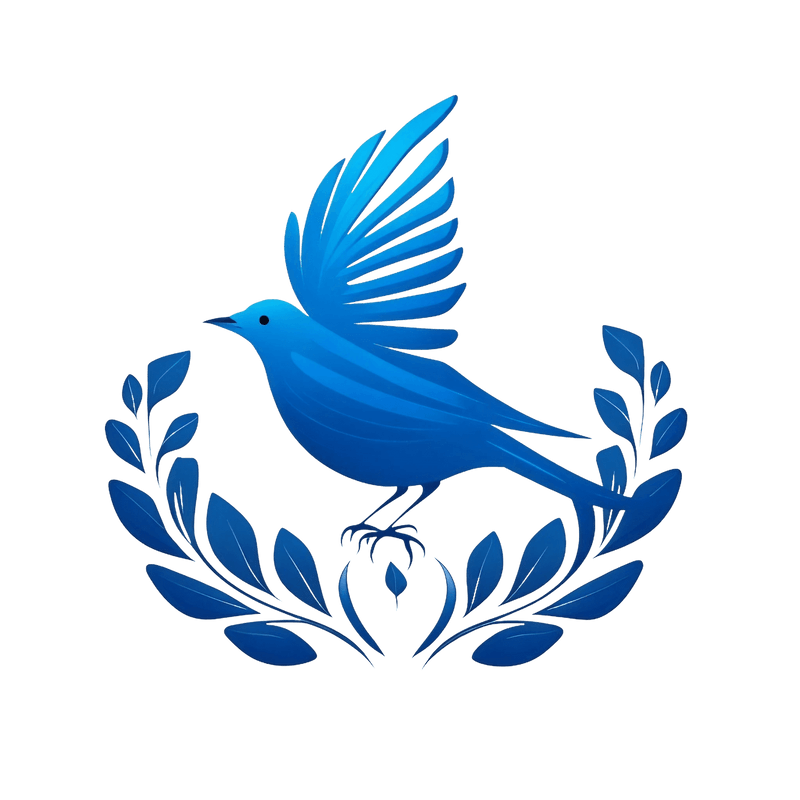 +50 Blue Bird Logos: PNG & Free to USE! - Eggradients.com