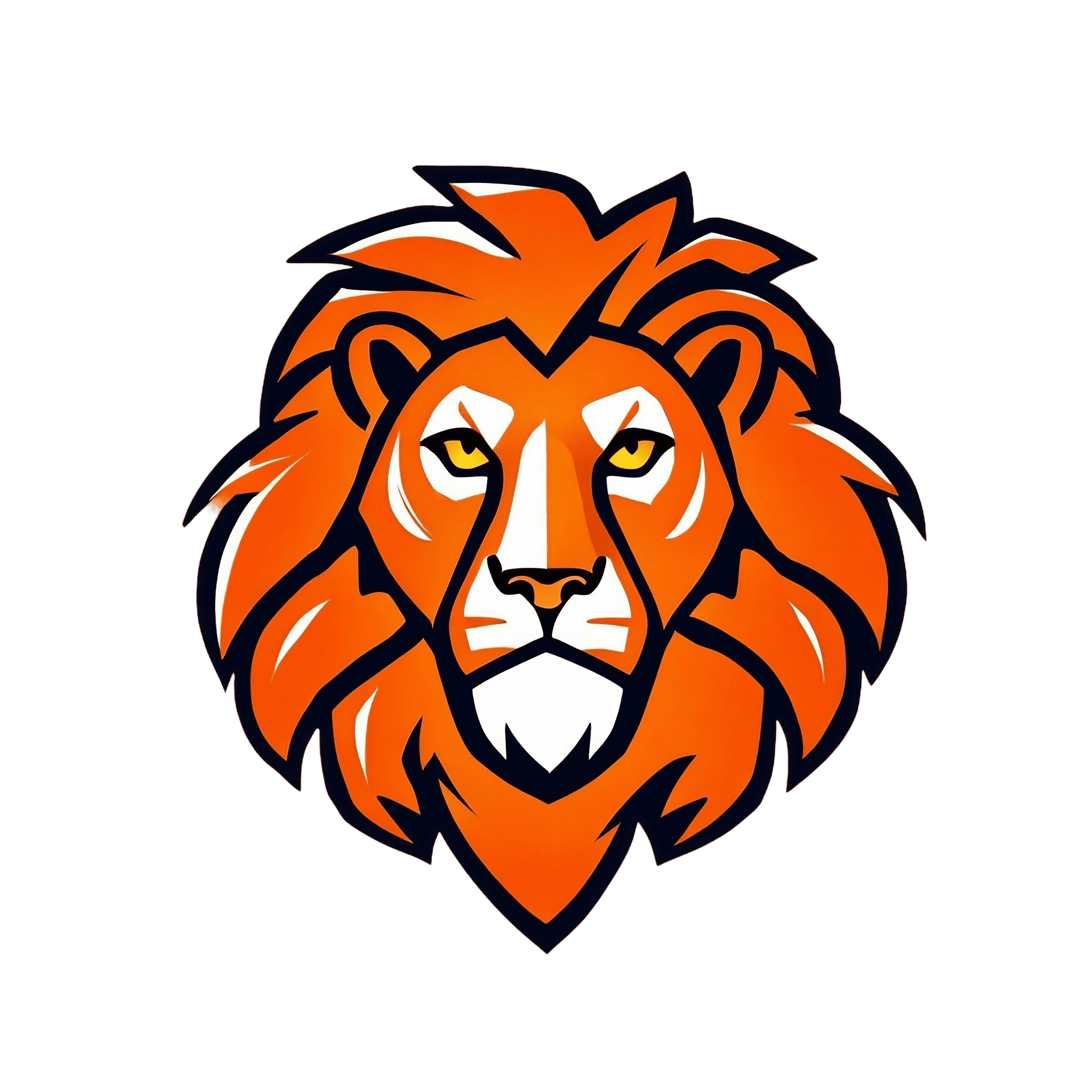 Orange Lion Logo
