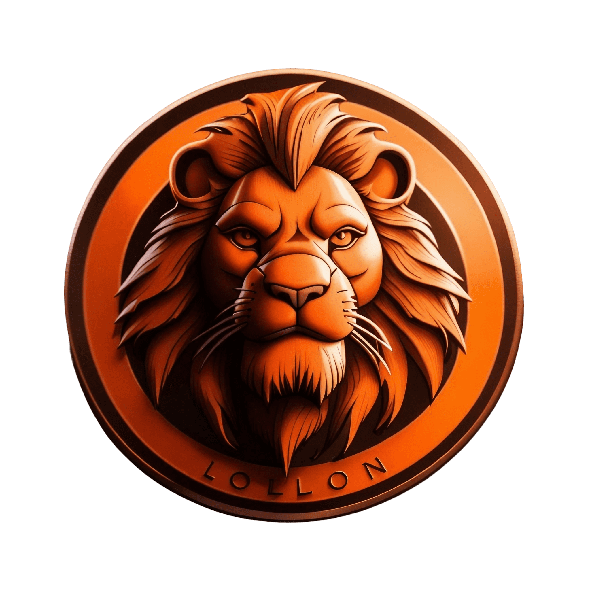 Orange Lion Logo