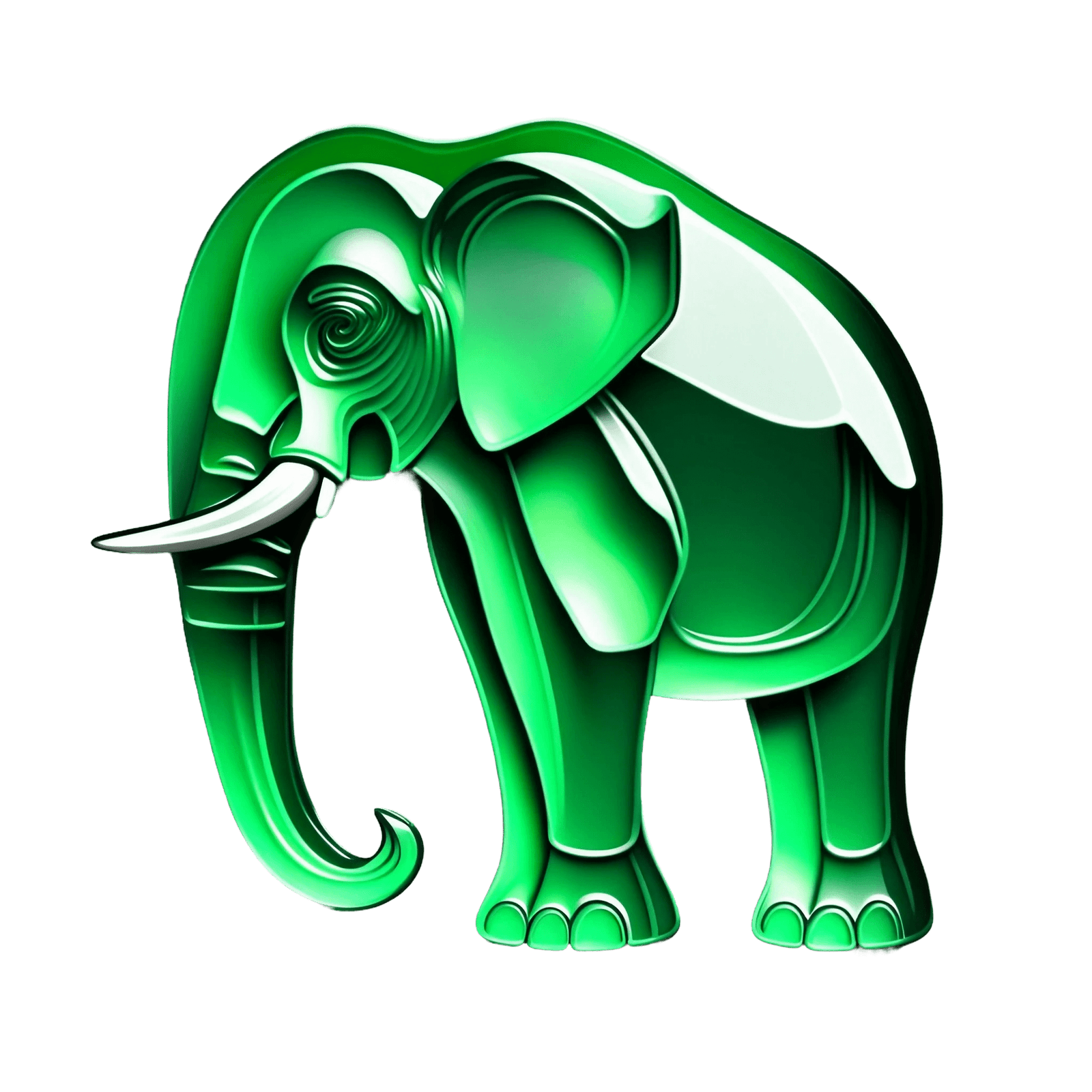 +60 Green Elephant Logos: Unique, High-Quality & Free - Eggradients.com