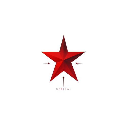 +40 Red Star Logos: Well Designed and %100 Free - Eggradients.com