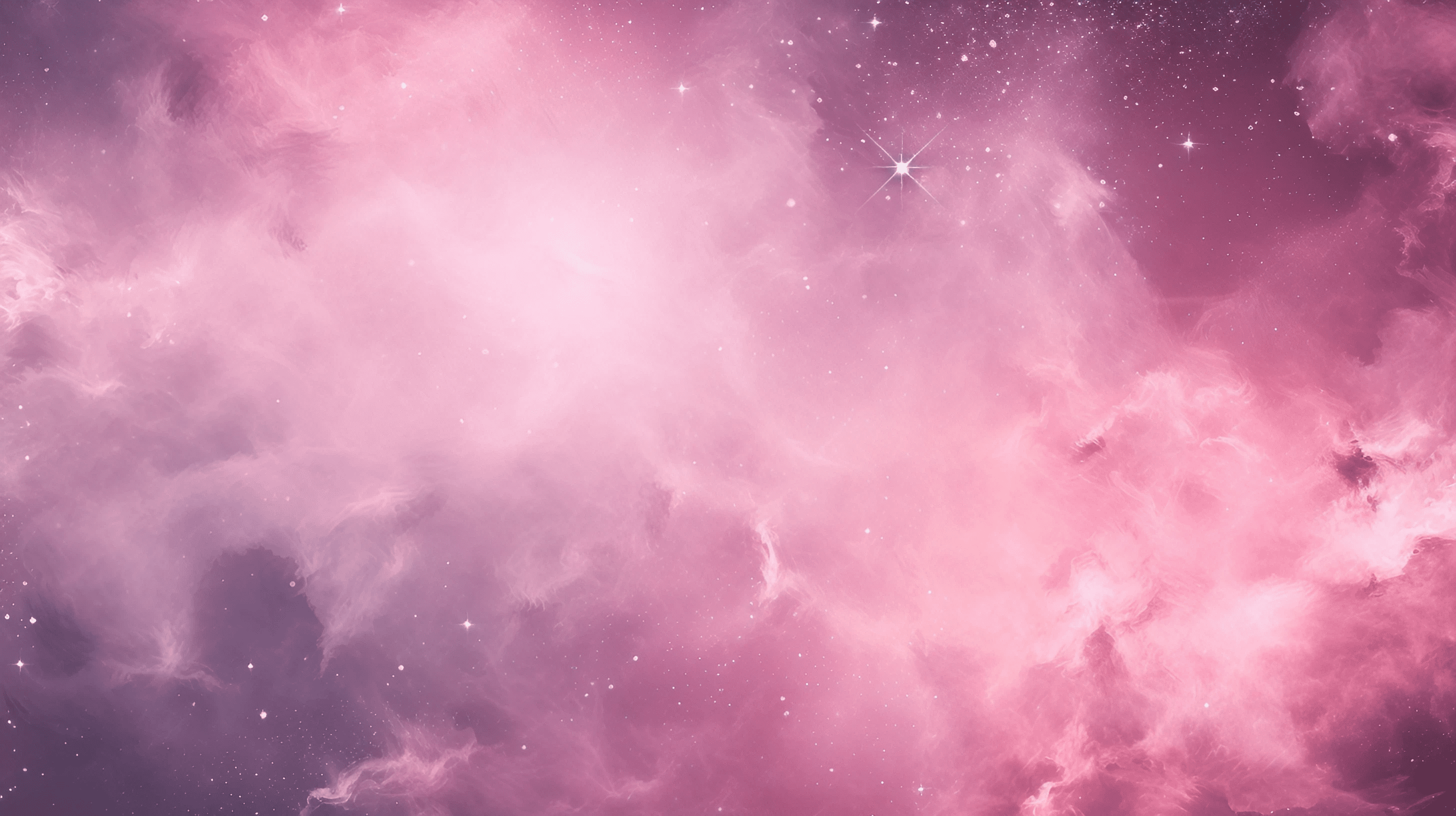 Pink Space Background