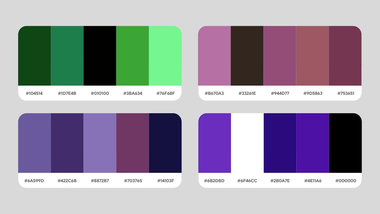 +20 Space Colors & Palettes with HEX Codes - Eggradients.com