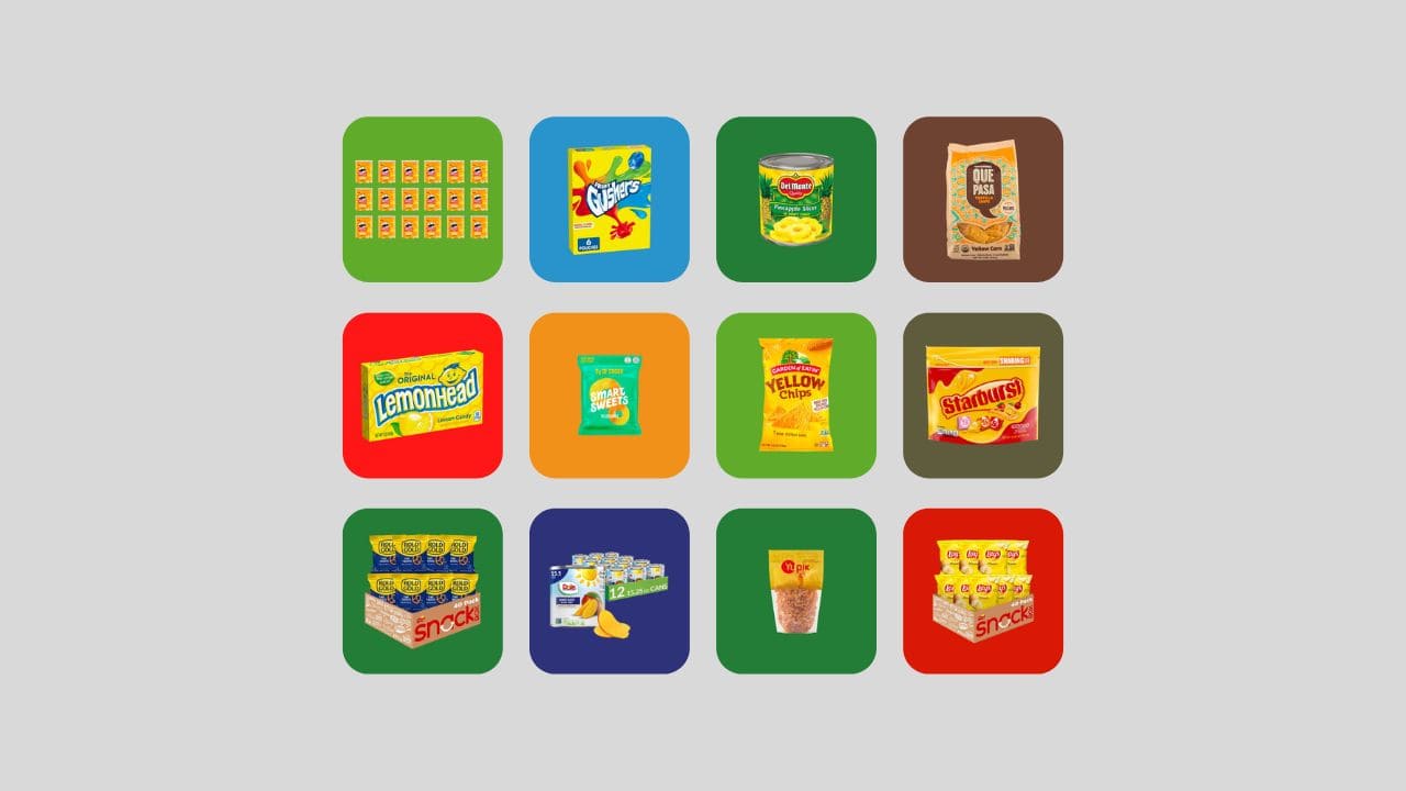 +30 Yellow Snacks to Brighten Up Your Day - Eggradients.com