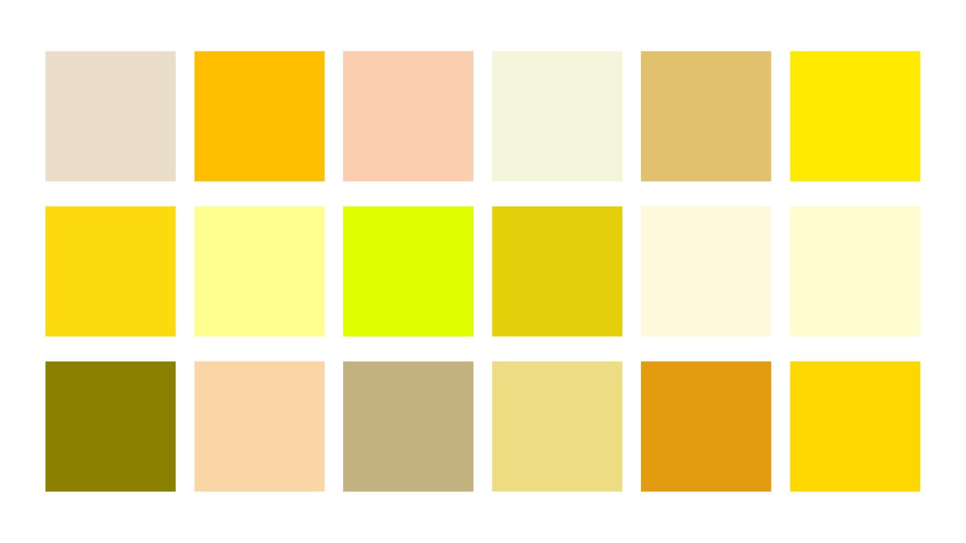 Yellow Color Codes: Learn & Copy & Paste