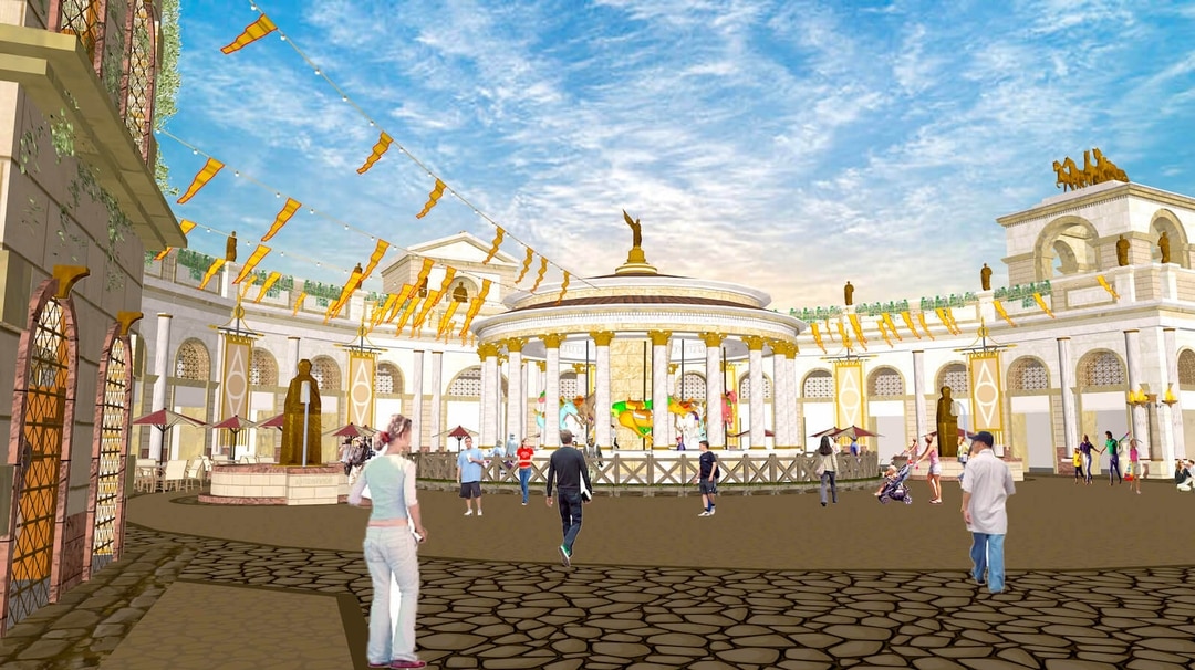 KBXD Project Detail — Rome / Roman Theme Park Zone Theme Park