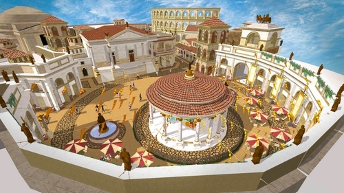 KBXD Project Detail — Rome / Roman Theme Park Zone Theme Park