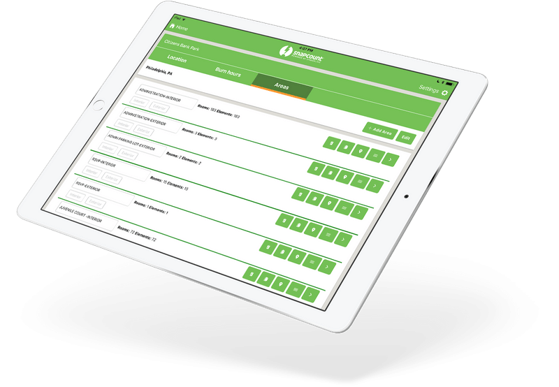 SnapCount by Streamlinx : Lighting Retrofit Software