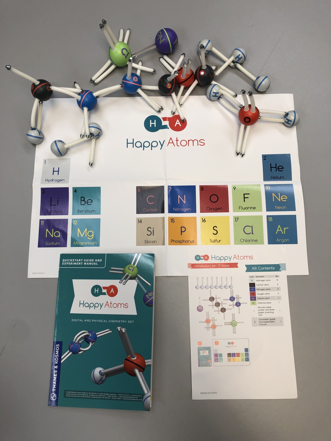 Happy Atoms = Happy Students!