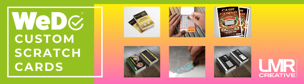 Custom Scratch Card Printing | LMR Creative | UK