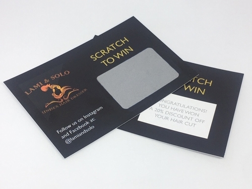 Parking Permit Scratch Cards