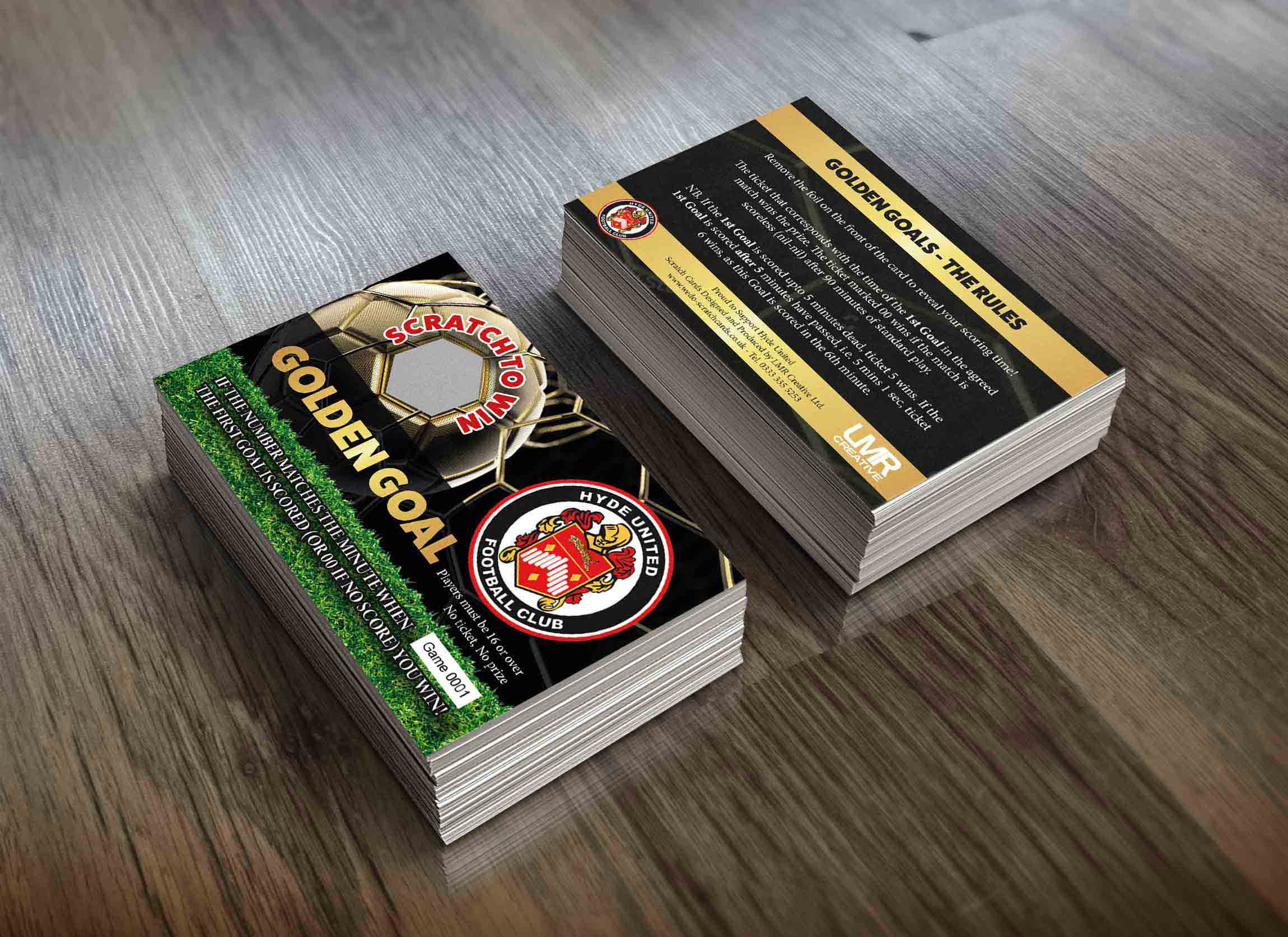 Custom Scratch Card Printing | LMR Creative | UK