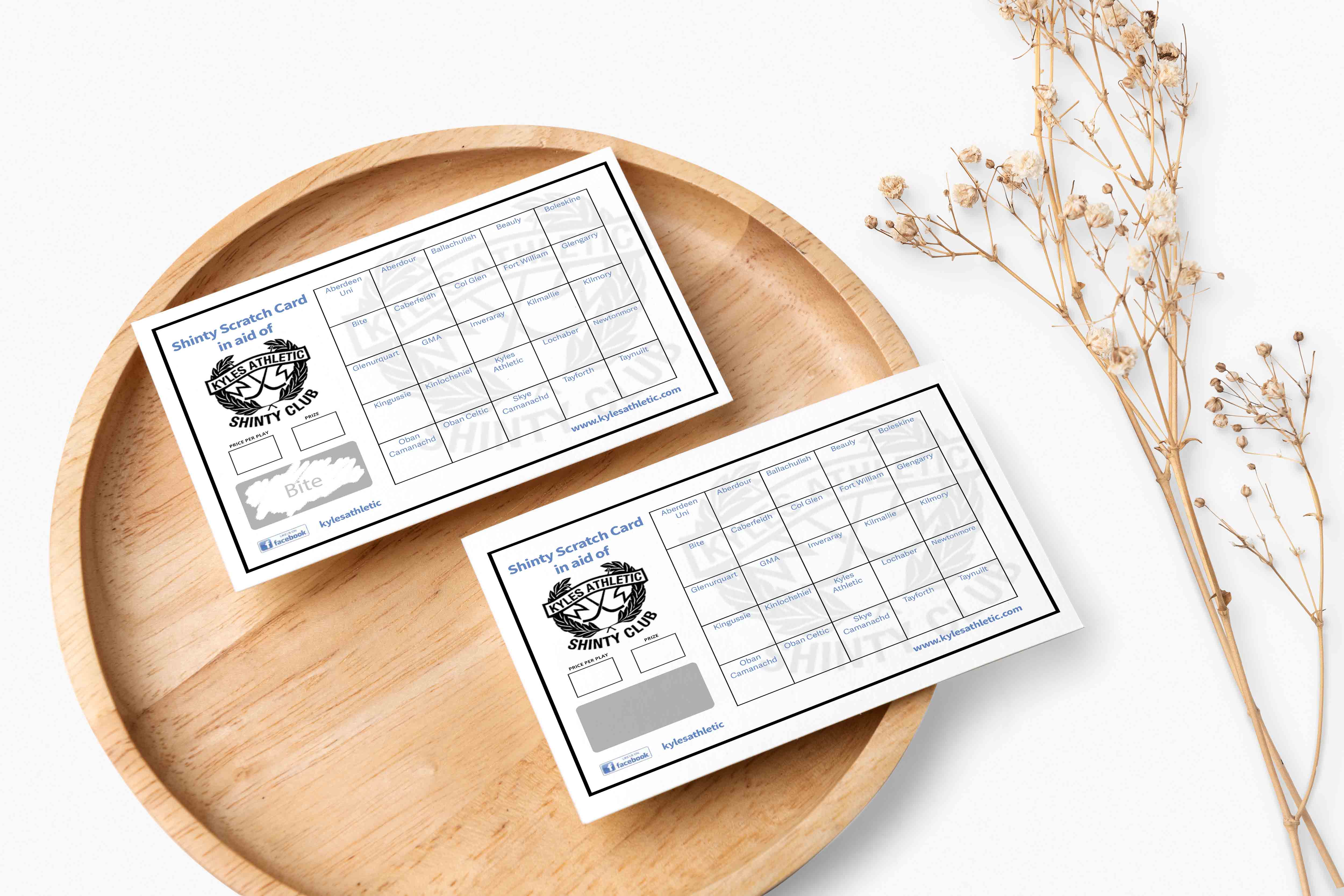 Fundraising Scratch Cards