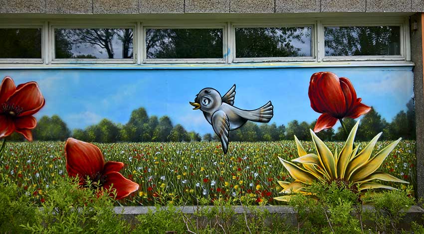 Unity Murals - Custom artwork with an urban appeal.