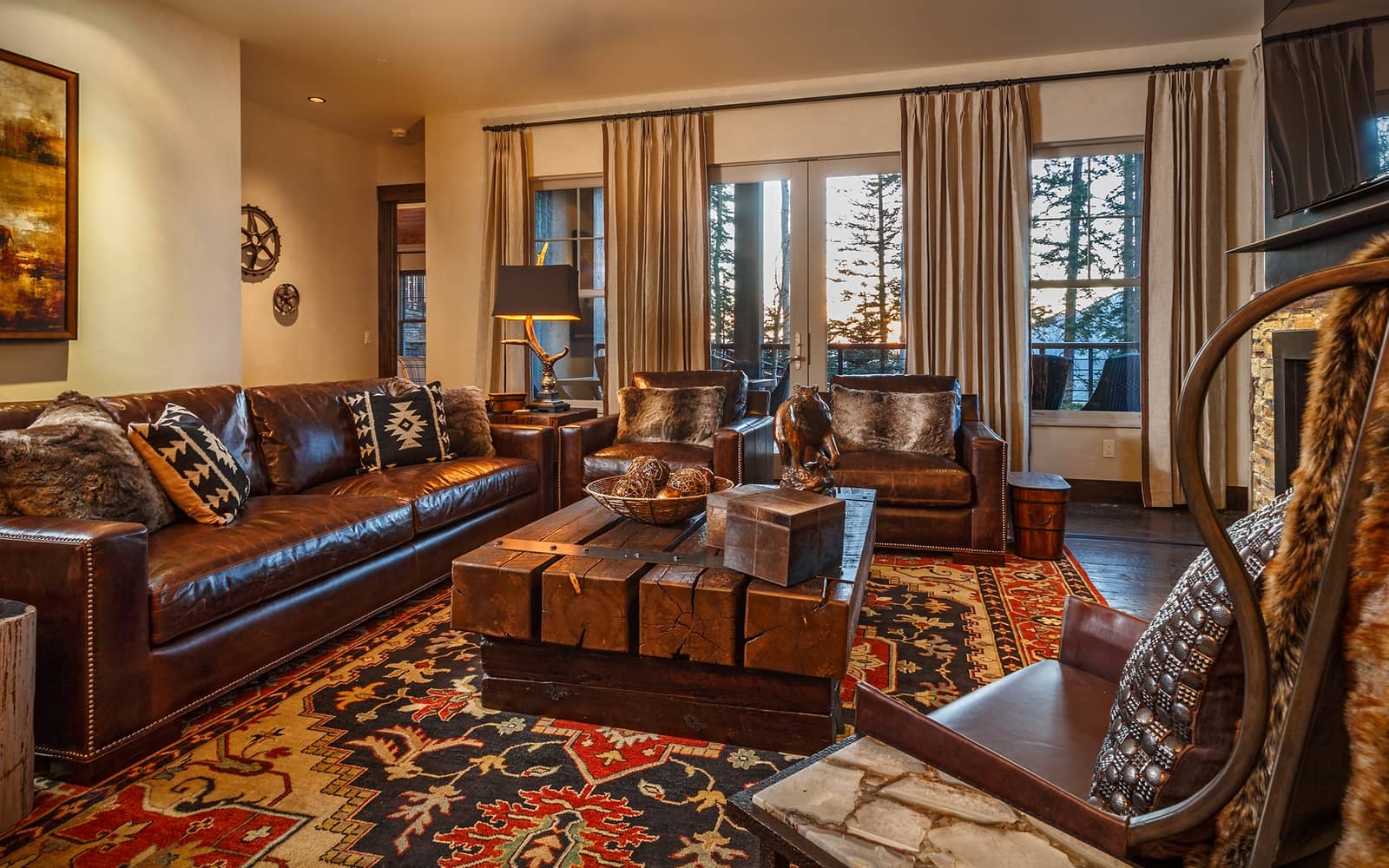 Madeen Interior Design - Contemporary Lodge