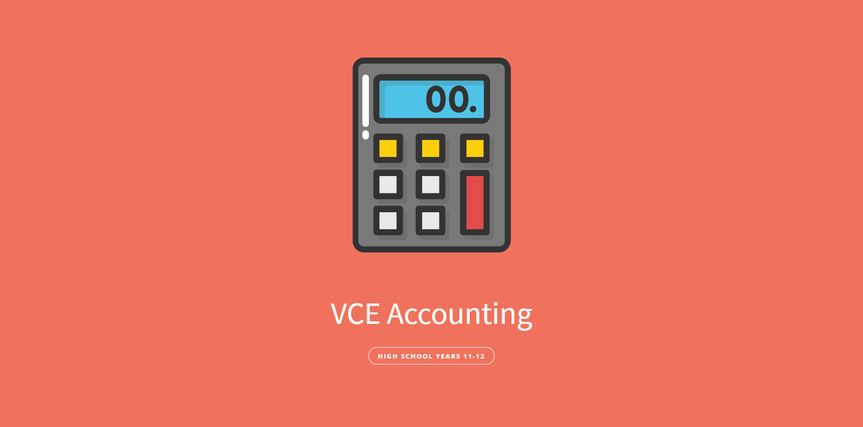 📖 Private VCE Accounting Tutoring In Melbourne | One On One