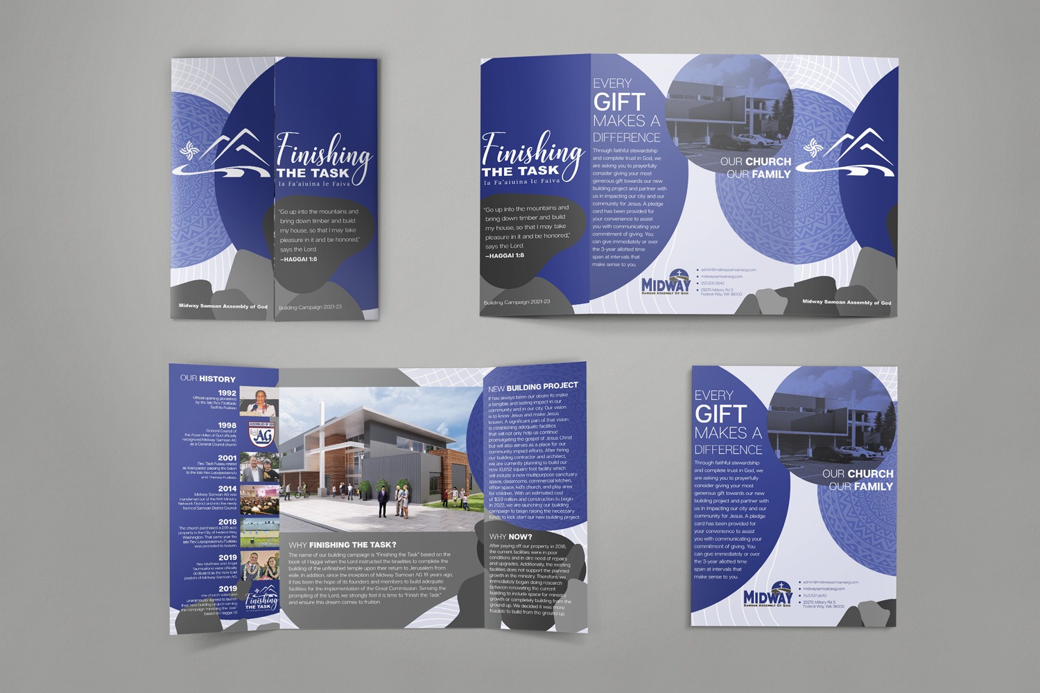 Church Capital Campaign Brochure | Case Statement Design