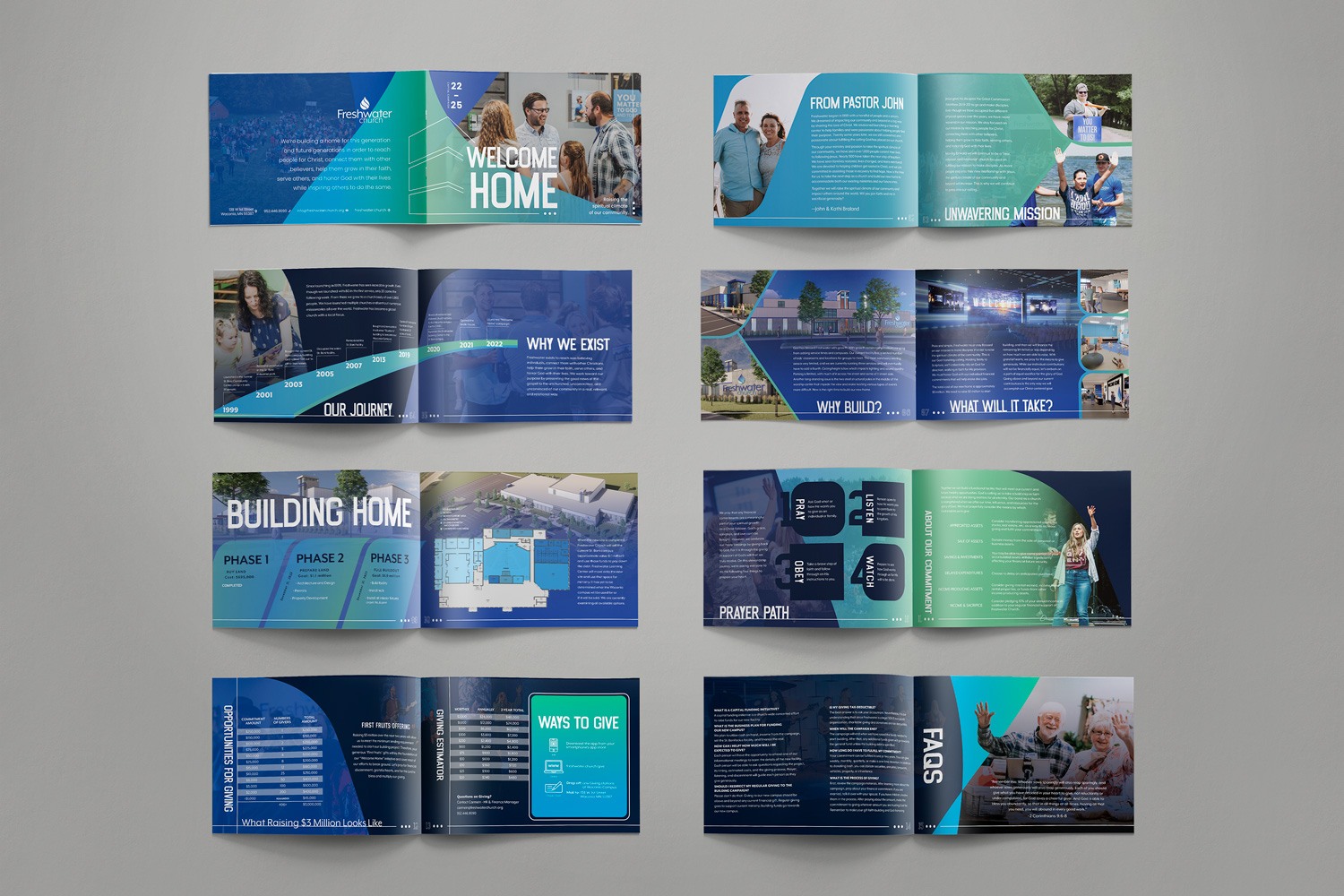 Church Capital Campaign Booklets | Case Statement Design