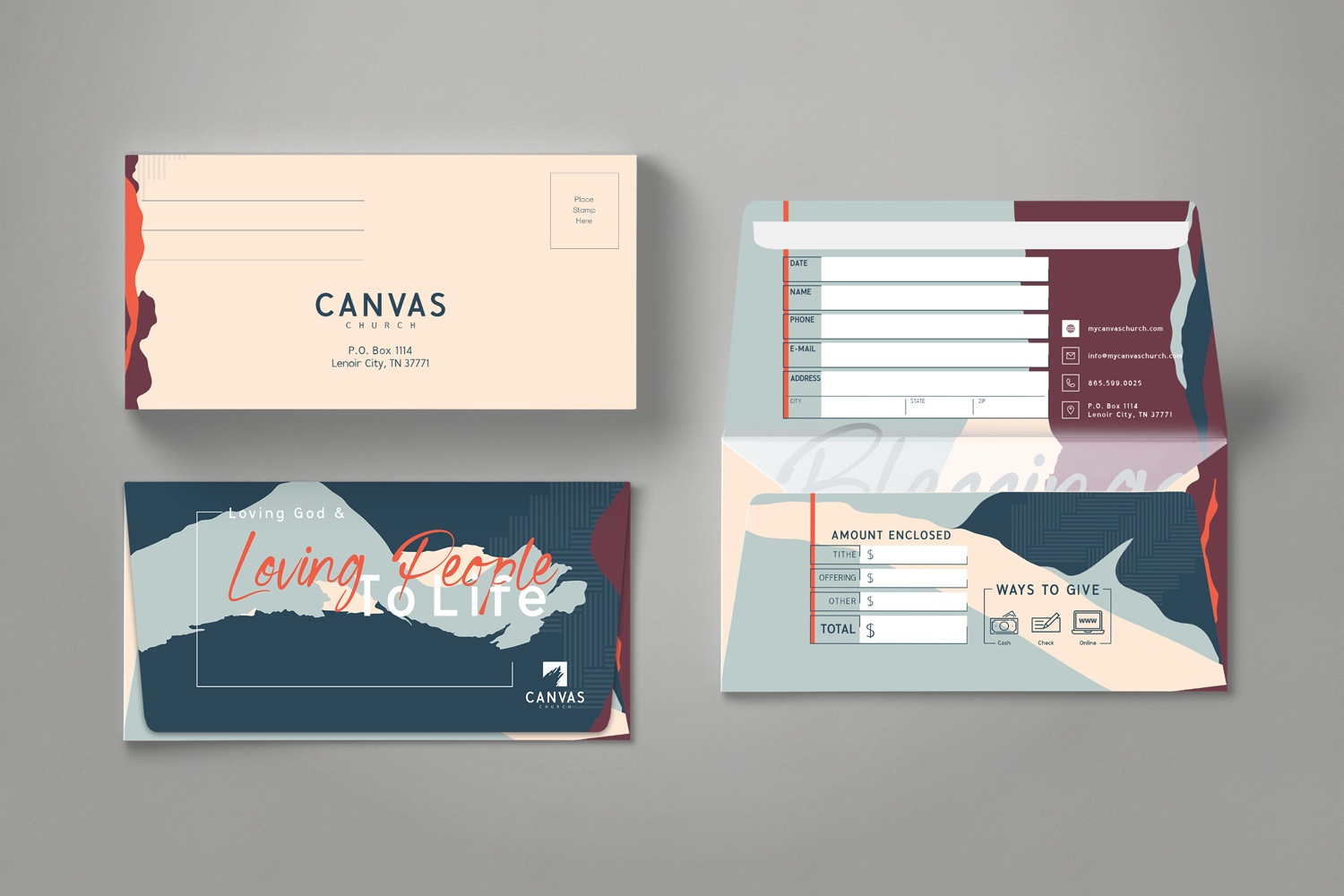 Offering Envelope Design & Print | Church Communications