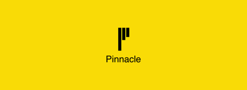 Pinnacle – minimalist logo and animated symbol – LET'S PANDA