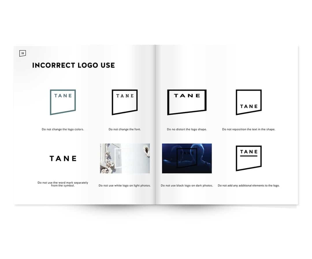 TANE; Tane Digital Video – Complete Rebranding – LET'S PANDA