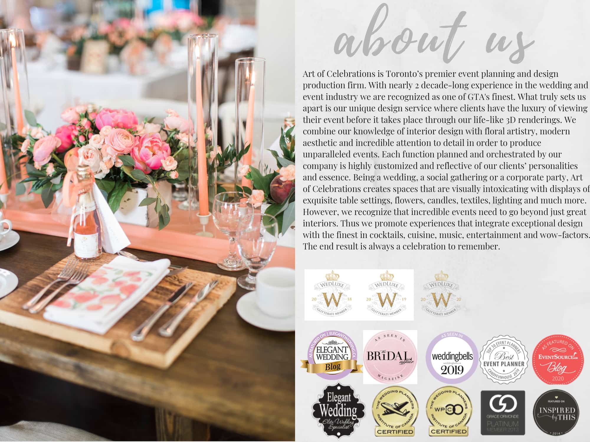 SOCIAL EVENT PLANNING + DESIGN