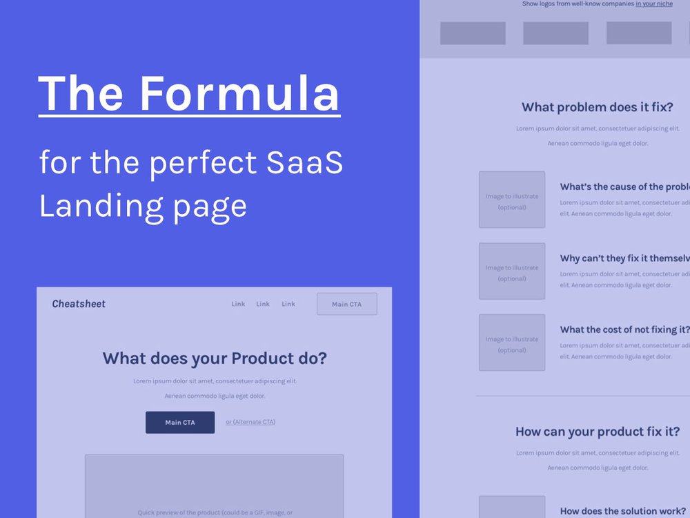 The Step-by-Step SaaS Landing page Formula [2019 edition]