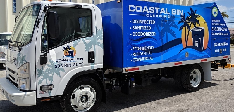 Local Trash Can Cleaning | Order Online | Coastal Bin Cleaning