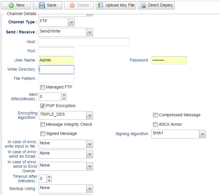 Simplified PGP File Handling