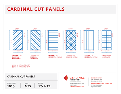 Detailed Product Sheets